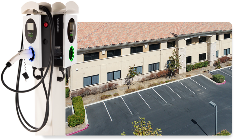 EV700 7kW Level 2 Commercial EV Charger – TurnOnGreen | EV Charging